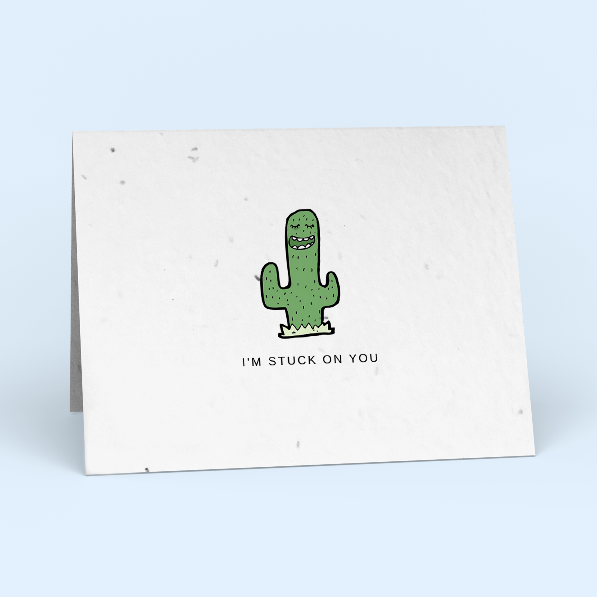 I'm Stuck On You | Valentine's Day Card | Cute Root