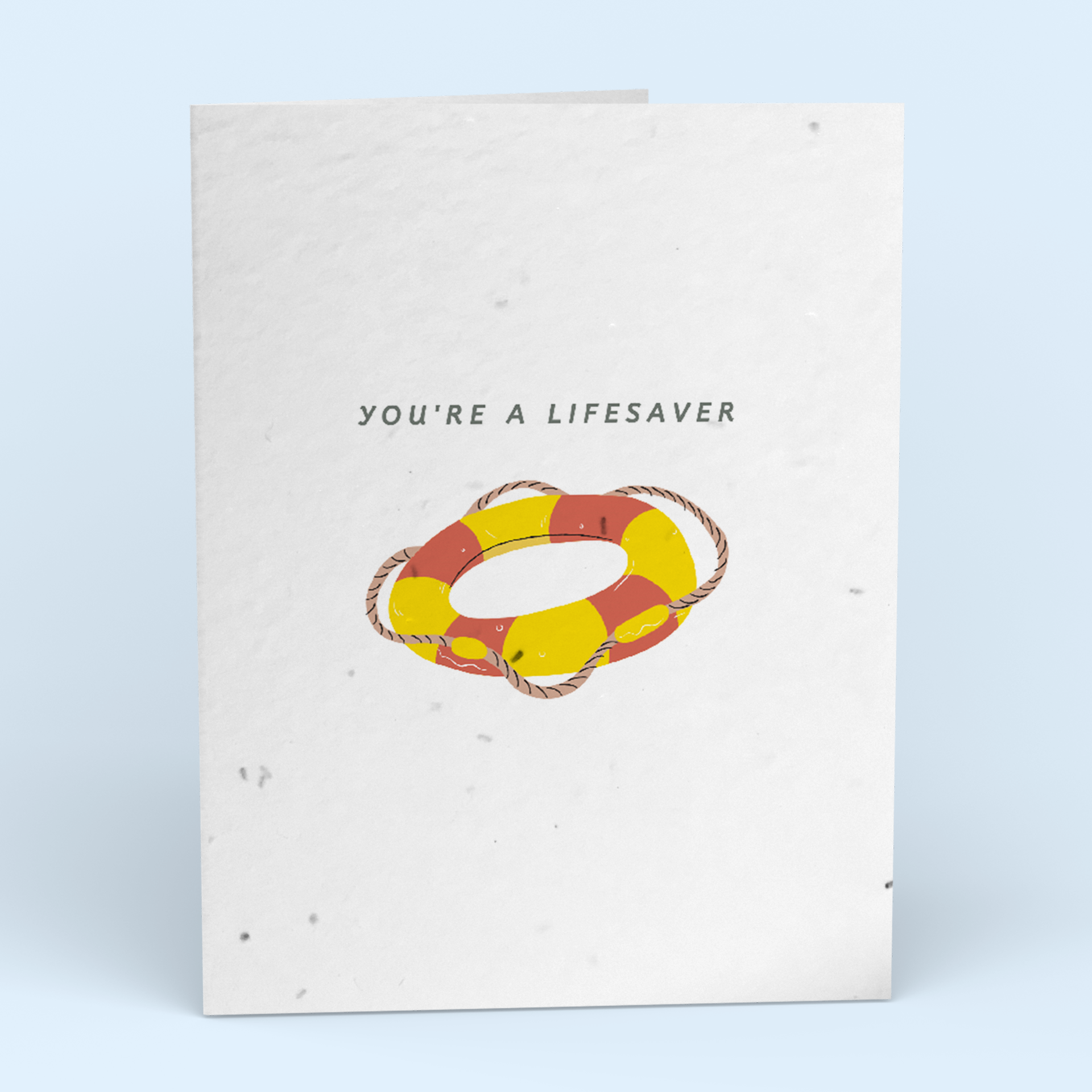 You're A Lifesaver Pack | Thank You Card | Cute Root