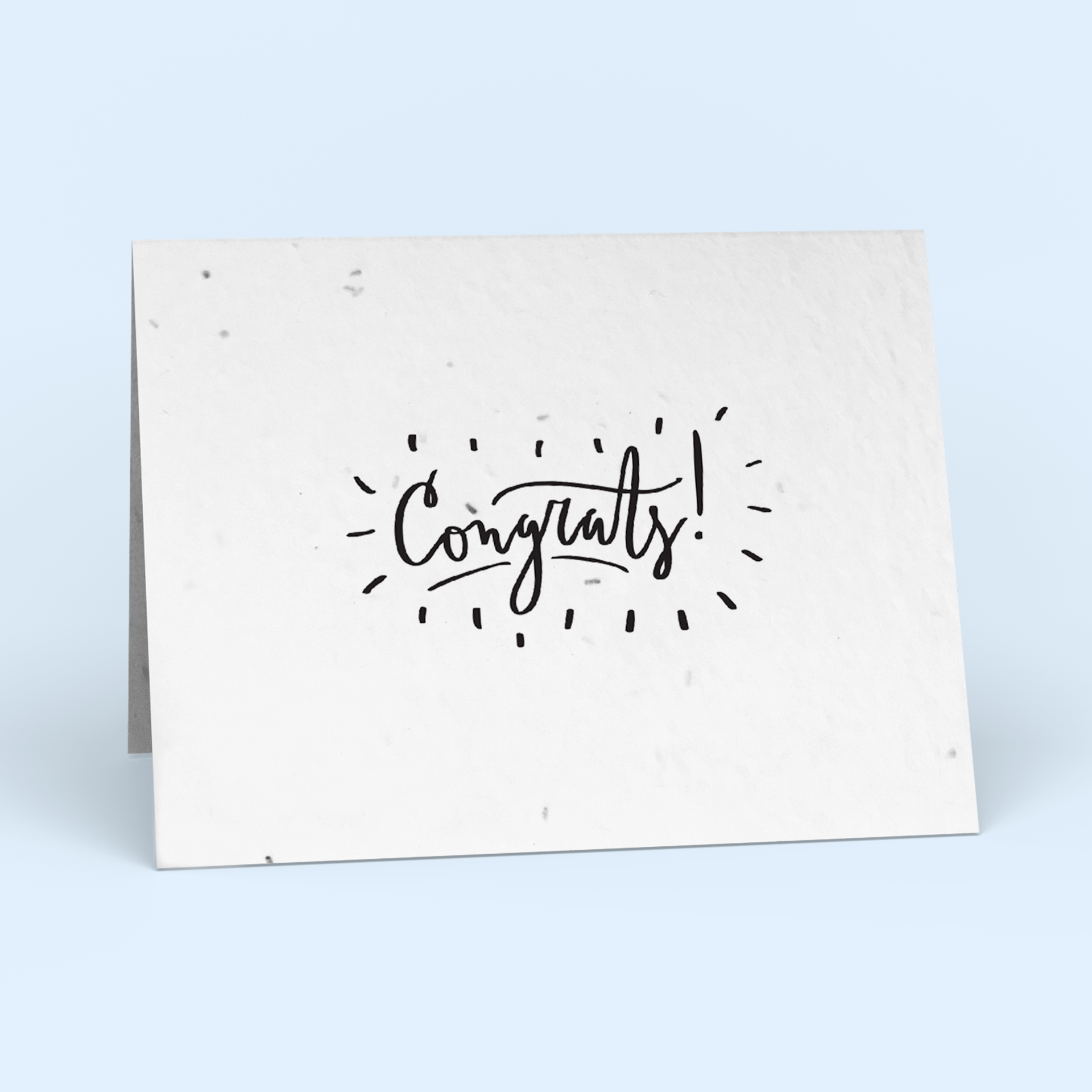 Congrats Cursive | Congratulations Card | Cute Root