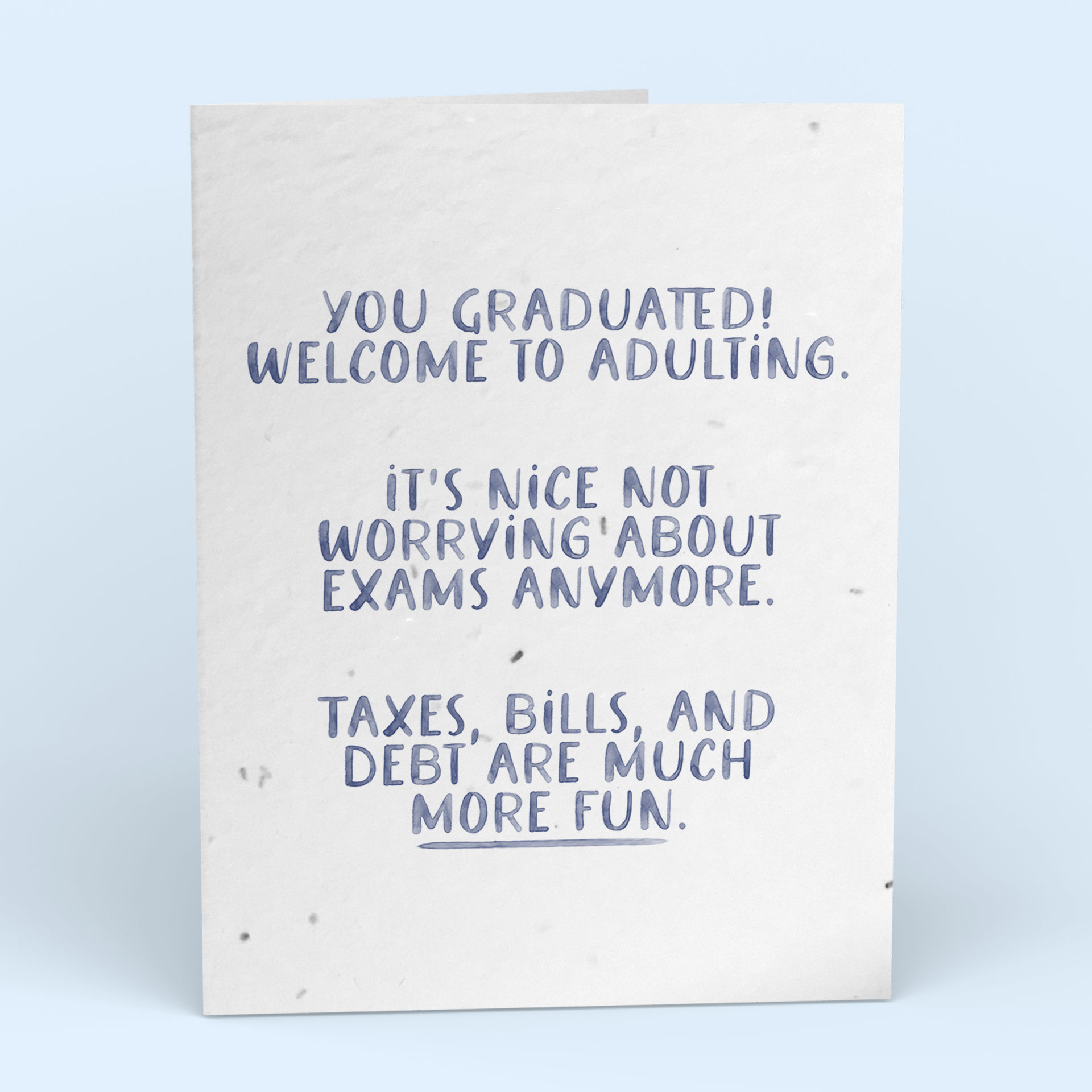 Welcome to Adulting | Graduation Card | Cute Root