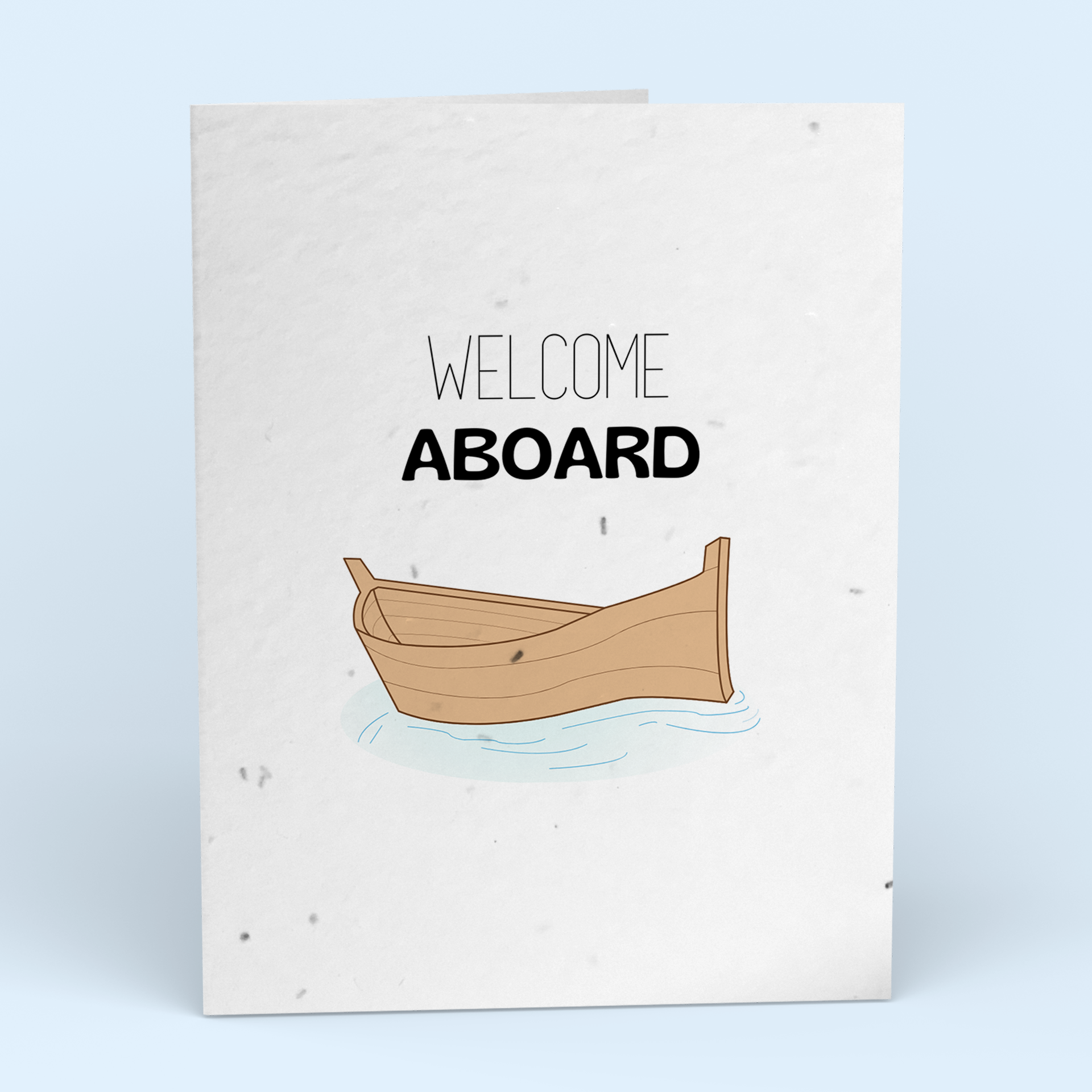 Welcome Aboard | Welcome Card | Cute Root