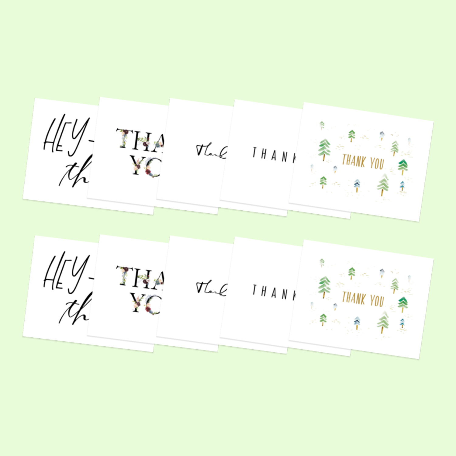 Thank You Variety 10-Pack | Cute Root